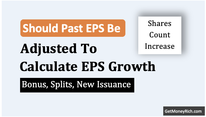 Share Dilution: How Should You Adjust Past EPS to Accurately Calculate ...